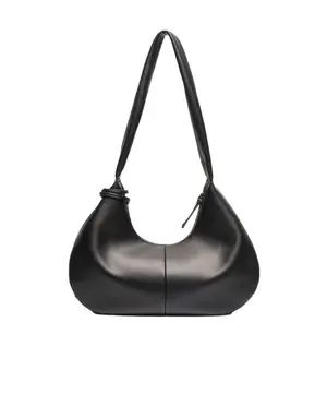 GANNI Sculpted Knot Detail Crossbody Bag - Black