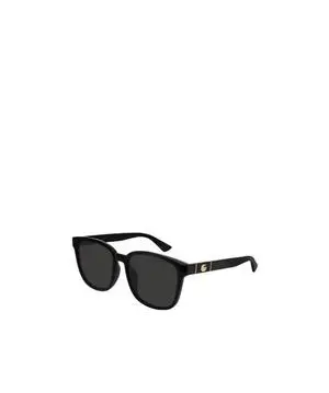 Gucci Square Frame Sunglasses With Logo Detail - Gray