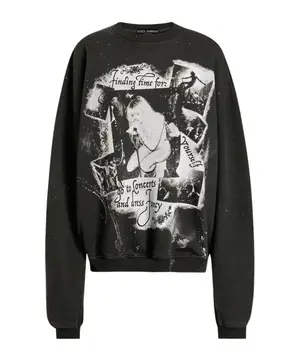 Dolce & Gabbana Crewneck Sweatshirts Hoodies For Women
