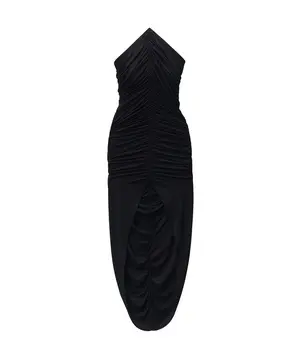 Alexander Wang Ruched Bodice Midi Dress