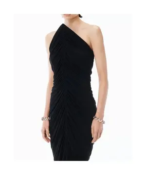 Alexander Wang Ruched Bodice Midi Dress