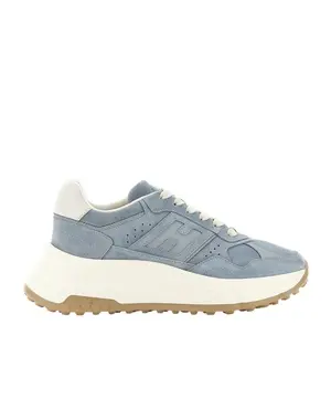 Hogan H669 Logo Detailed Chunky Sneakers - White