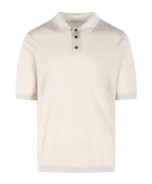 Eleventy Double-layer Collar Polo Shirt - No