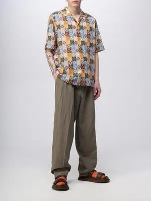 Nanushka Allover Printed Collared Button-up Shirt