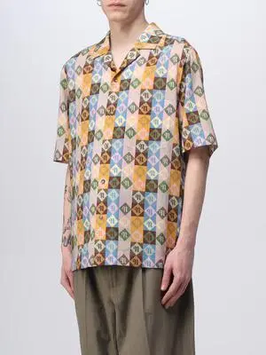 Nanushka Allover Printed Collared Button-up Shirt