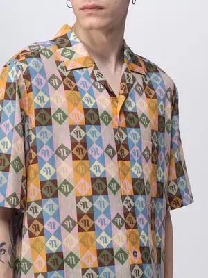 Nanushka Allover Printed Collared Button-up Shirt
