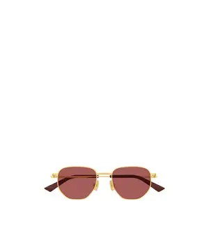 Bottega Veneta Split Panthos Sunglasses - Pink