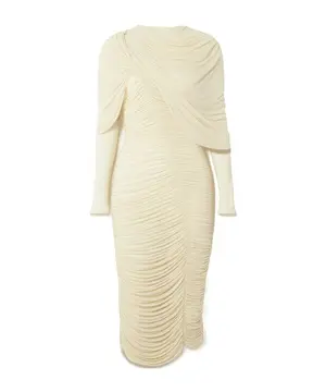 Magda Butrym Pleated Cocktail Dresses