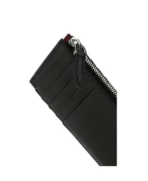 FERRAGAMO Logo Embossed Zipped Card Case
