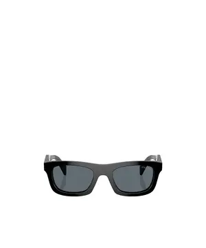 Prada Rectangle Frame Sunglasses - Black