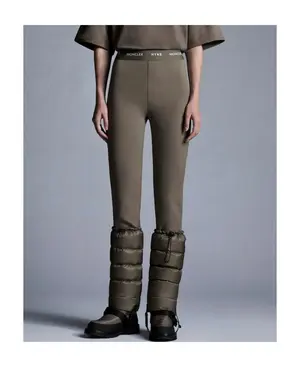 Moncler Logo High-rise Tights