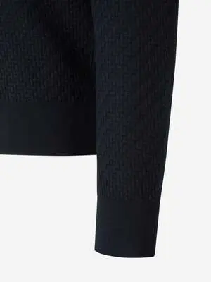 Brioni Trama Weave Crewneck Jumper