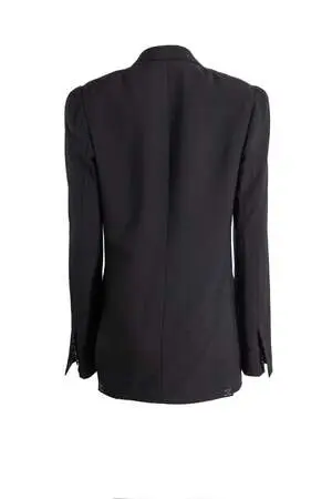 Dries Van Noten Long Sleeve Suit Jacket - Black