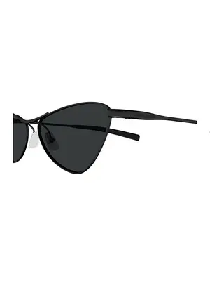 Saint Laurent Cat Eye Sunglasses - Black