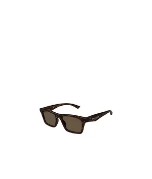Alexander McQueen Square Frame Sunglasses - Brown