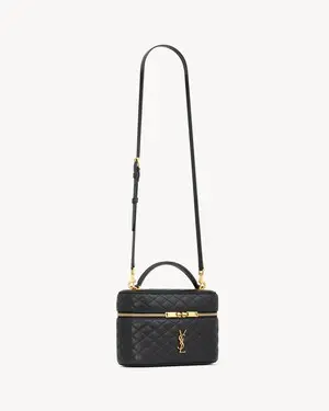 Saint Laurent Quilted Vanity Case