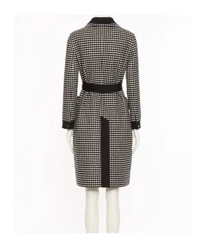 Valentino Garavani Micro Vichy Belted Coat