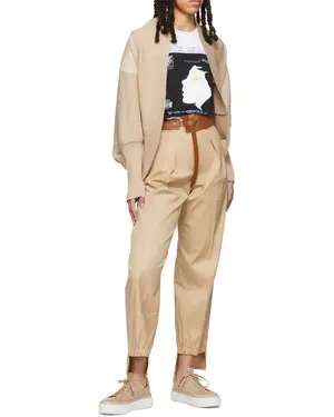 Max Mara Printed Round Neck Short Sleeve T-shirt