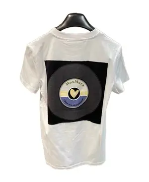 Max Mara Printed Round Neck Short Sleeve T-shirt
