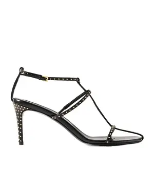 Khaite Caged Sandals With Stud Detailing