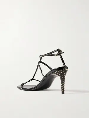 Khaite Caged Sandals With Stud Detailing