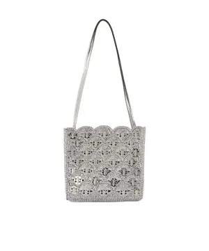 Rabanne Gray Shoulder Bags