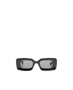 Loewe Geometric Frame Sunglasses - Black