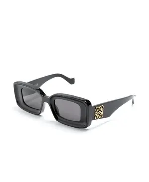 Loewe Geometric Frame Sunglasses - Black