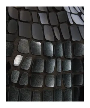 Dsquared2 Sleeveless Boatneck Mini Dress With Crocodile Print