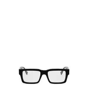 Fendi Rectangle Frame Eyeglasses - Black