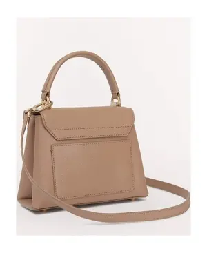 Furla 1927 Mini Leather Shoulder Bag - Brown