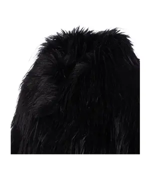 Pinko High-neck Faux Fur Jacket