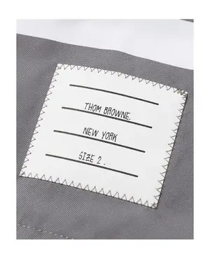 Thom Browne 4-bar Drawstring Shorts - Medium Gray