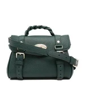 Mulberry Alexa Buckled Mini Crossbody Bag - Black