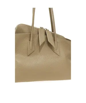 Attico Double-strap Shoulder Bag - Beige