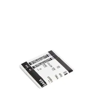 Balenciaga Passport Boarding Card Holder In Black