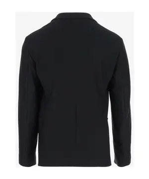 Giorgio Armani Single-breasted Straight Hem Blazer