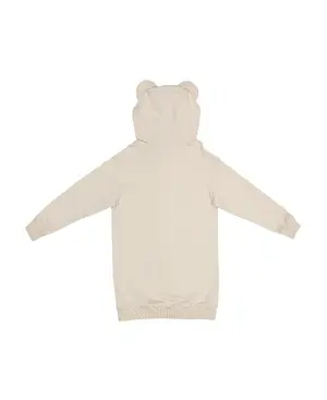 Fendi Hooded Sweater Dress With Bear Ears