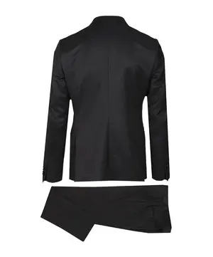 Zegna Long-sleeved Blazer And Trousers Set