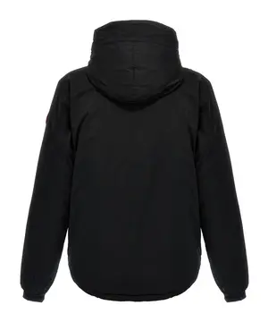Canada Goose Lodge Hooded Down Jacket - Black