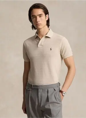 Polo Ralph Lauren Slim Fit Polo Shirt - White