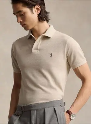 Polo Ralph Lauren Slim Fit Polo Shirt - White