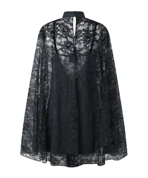 Pinko Long-sleeved Mini Lace Dress