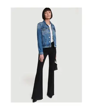 FRAME Le Pixie High Flare Jeans