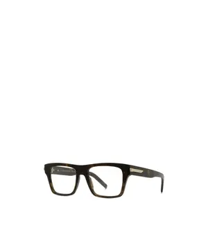 Givenchy Logo Flat Mirror Eyeglasses - Tortoise