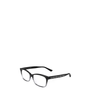 JIMMY CHOO Rectangular Frame Eyeglasses - Black