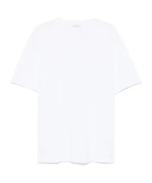 Dries Van Noten Short-sleeved Crewneck T-shirt - White