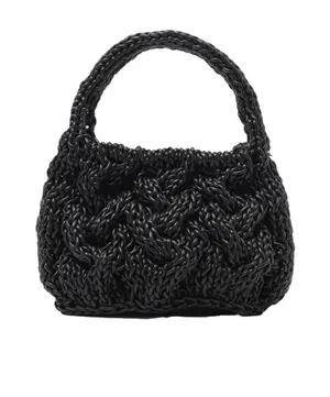 J.W.ANDERSON Small Cable Knitted Top Handle Bag