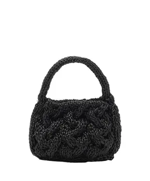 J.W.ANDERSON Small Cable Knitted Top Handle Bag