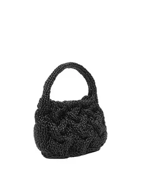 J.W.ANDERSON Small Cable Knitted Top Handle Bag